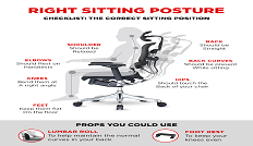 Important Guidelines For Correct Sitting Posture – Ergo Space